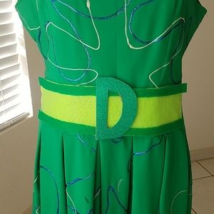 Dresses | Disgust Costume From Disney Movie Inside Out | Poshmark